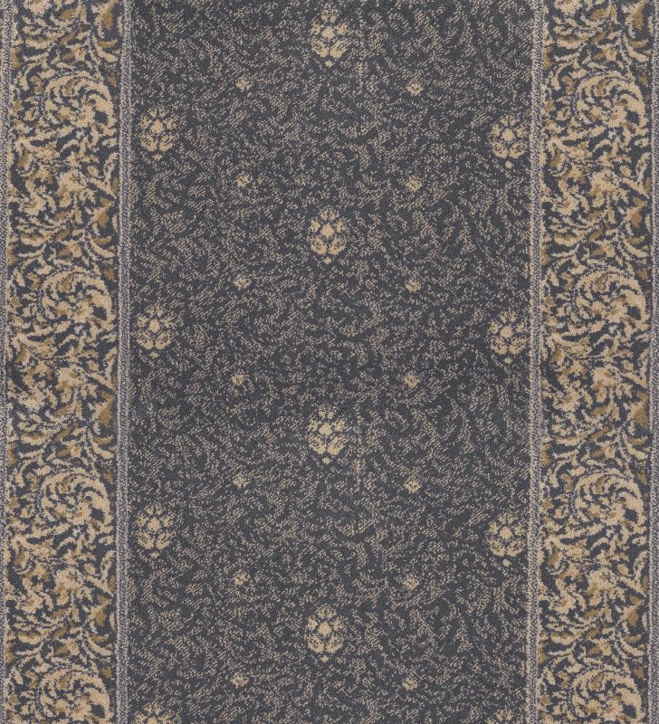 Constantine Runner Prussian Blue - Fovama Rugs & Carpets of Westchester ...